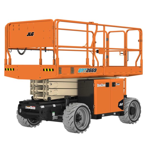 JLG ERT2669 Electric Rough Terrain Scissor Lift - Aerial Lift Services